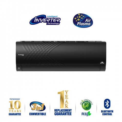 Walton Inverter AC 1.5 Ton WSI KRYSTALINE PRETO 18F BLUETOOTH